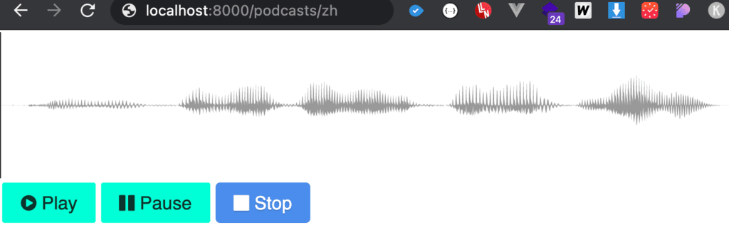 How To Embed A Simple Javascript Audio Player With Django Code